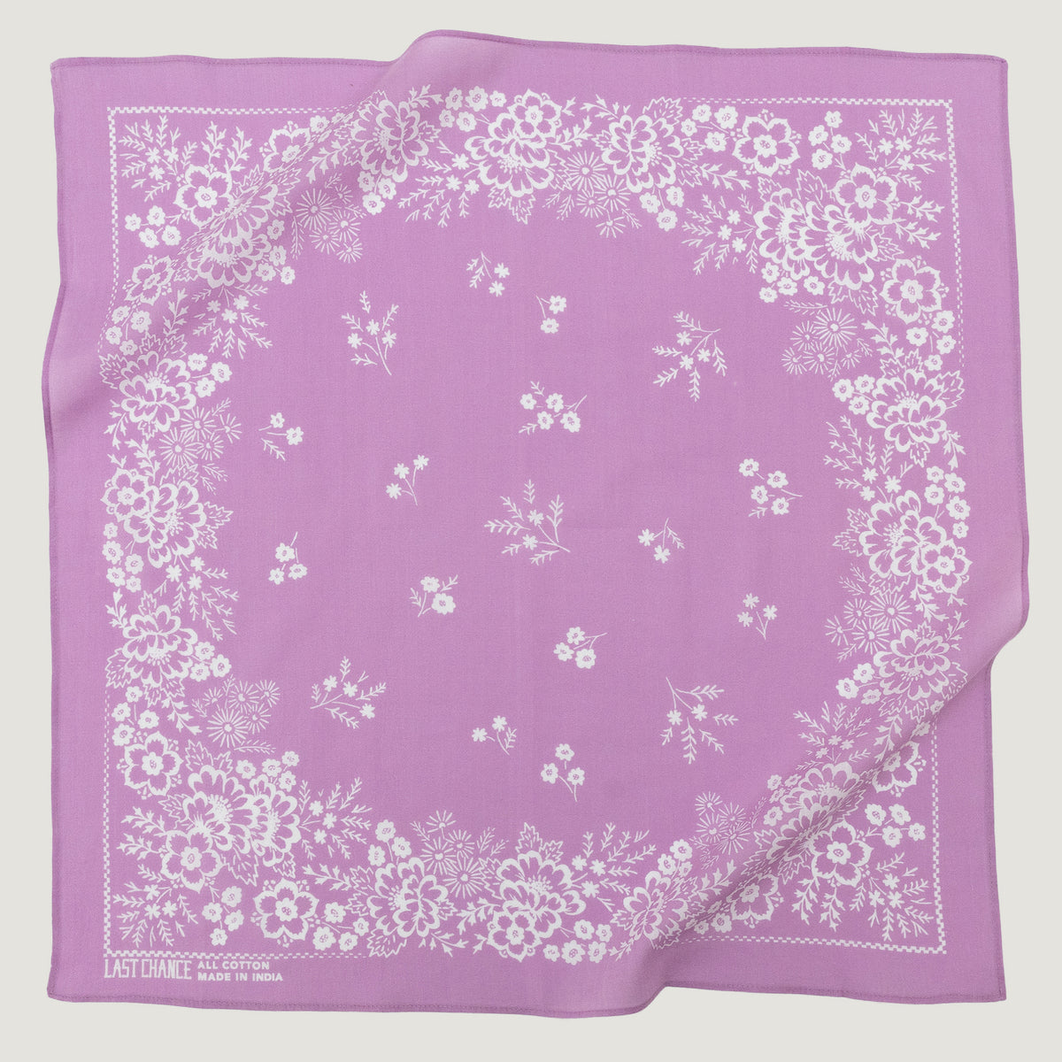 Cotton Field Bandana | Viola – lastchancetextiles