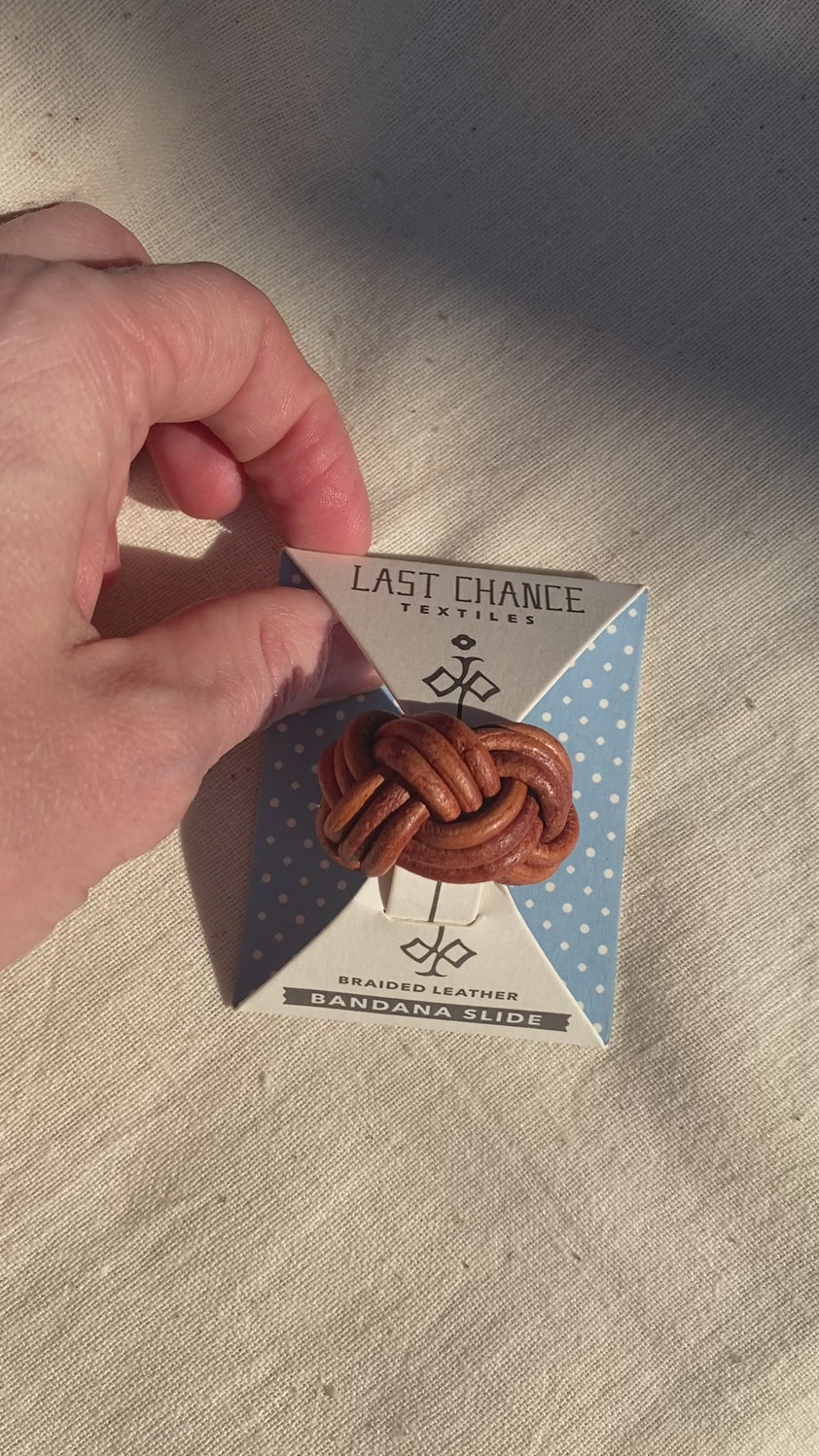 Braided Leather Slide – lastchancetextiles